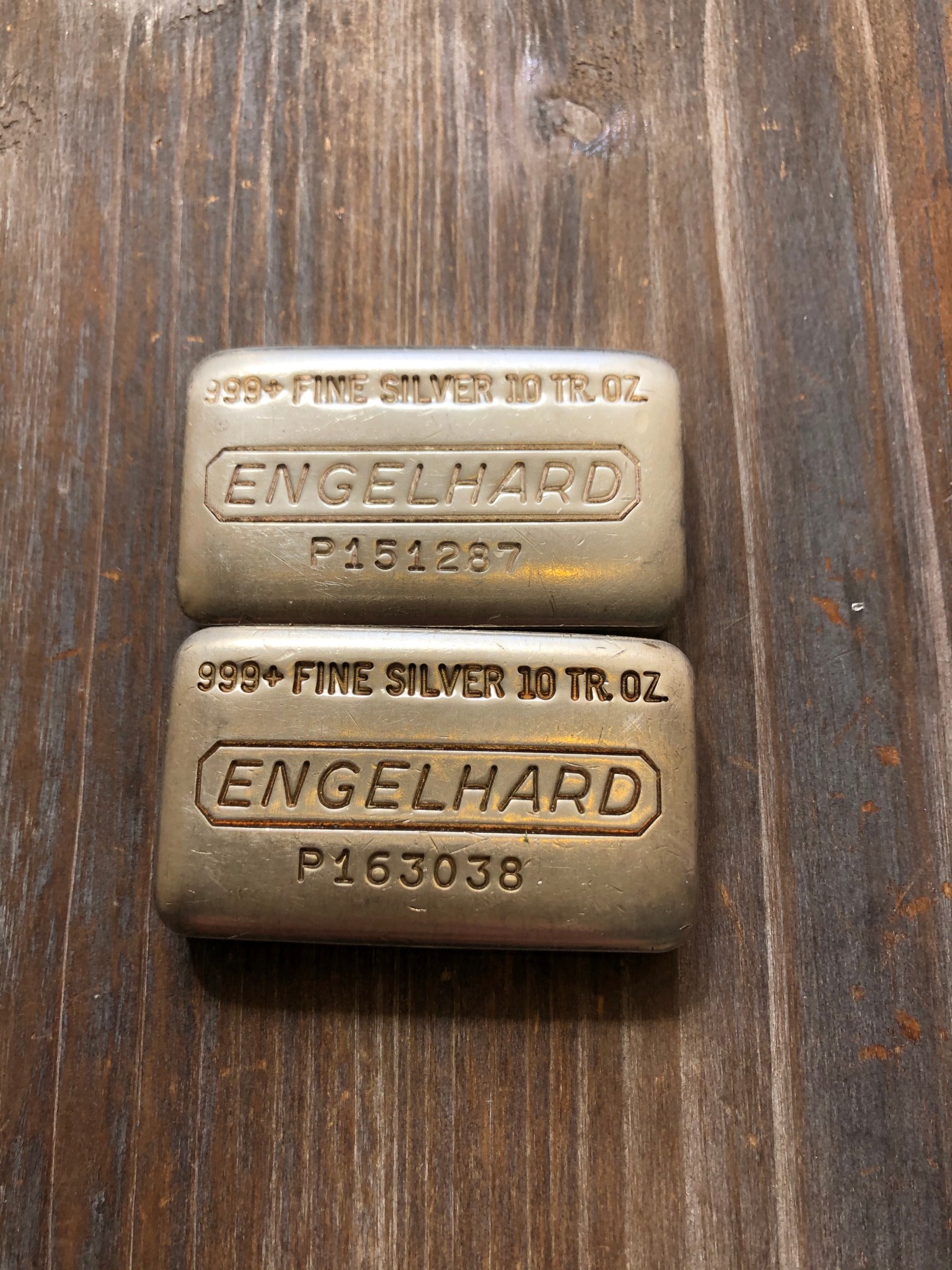 Engelhard – Vintage Silver Bars