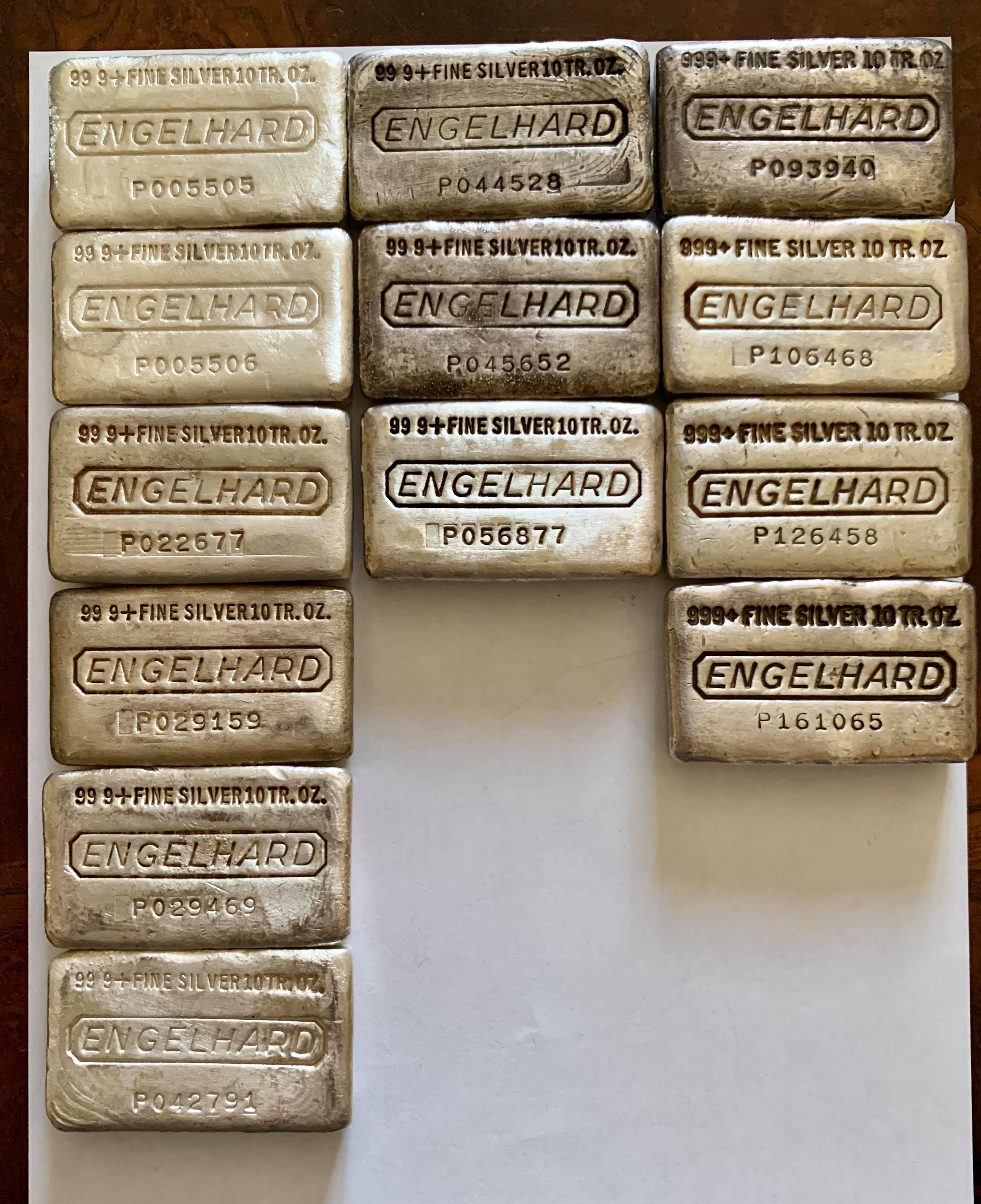 Engelhard – Vintage Silver Bars