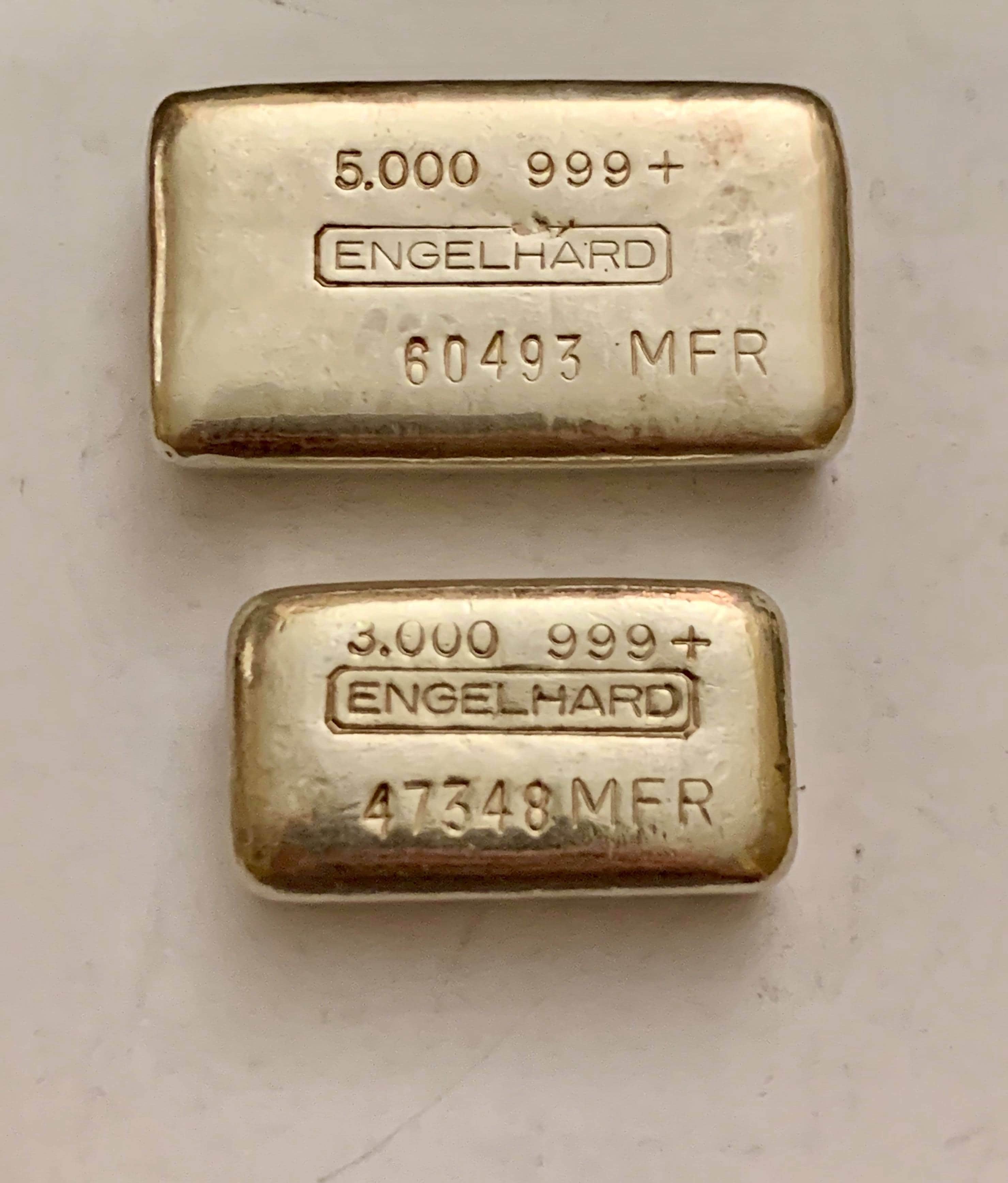 Engelhard – Vintage Silver Bars