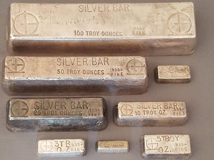 M & B Mining Corporation (Omega) – Vintage Silver Bars